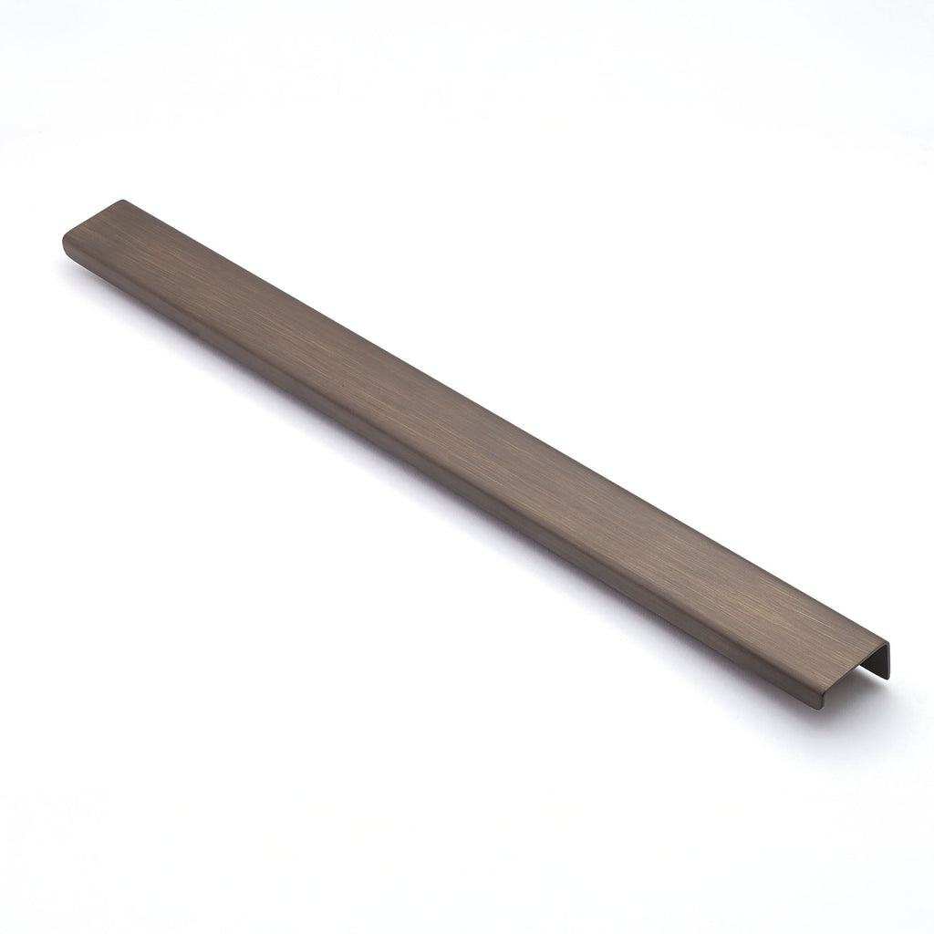 Ledge 400mm Solid Brass Lip Pull - Bronze – Castella