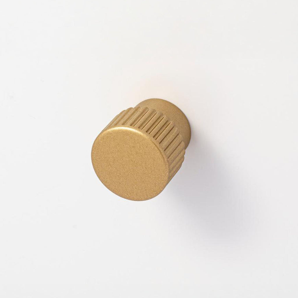 Cascade 25mm Knob - Matt Gold – Castella