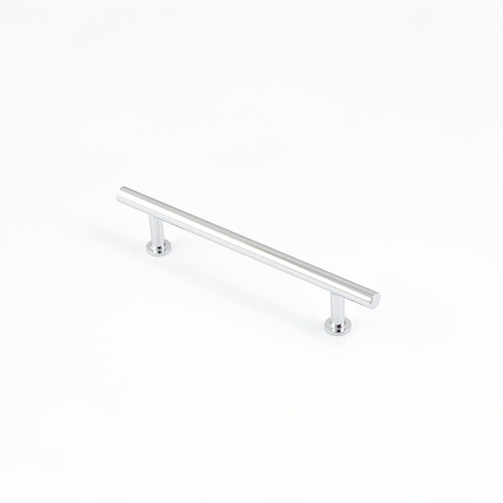 Strand 128mm Solid Brass Handle - Polished Chrome – Castella