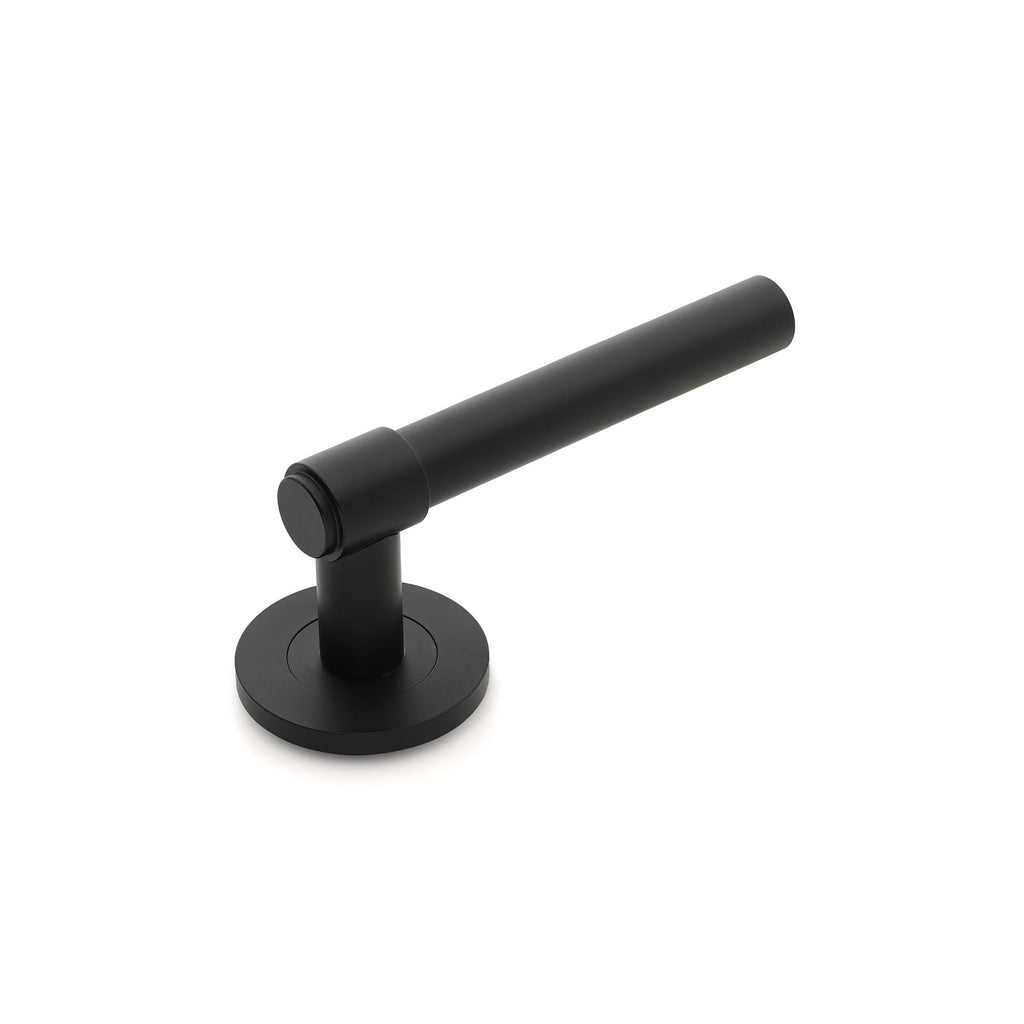Coast Lever - Passage Set 316SS inc. Latch - Matt Black – Castella